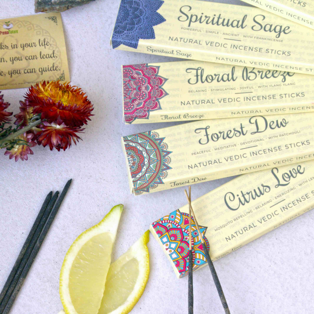 Natural Incense Rituals – PremaNature